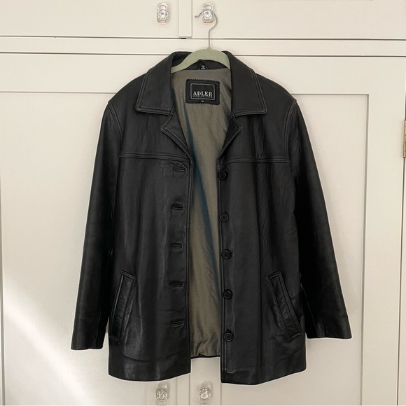 Adler Collection | Jackets & Coats | Vintage Genuine Leather Jacket ...